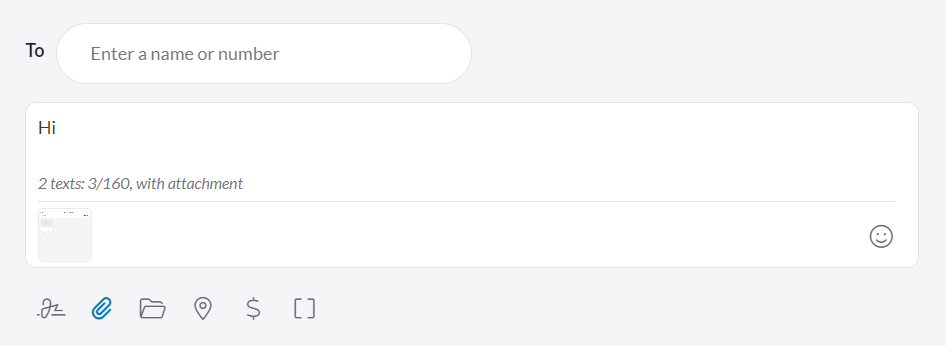 Message Character Count