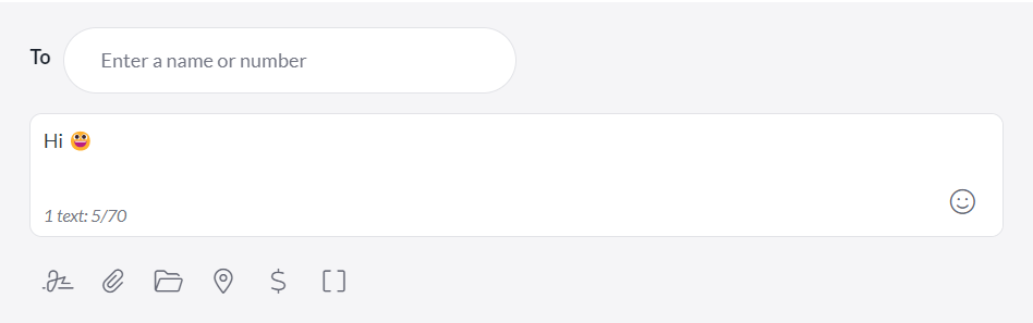 Message Character Count