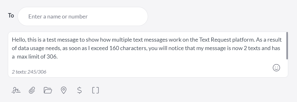 Message Character Count