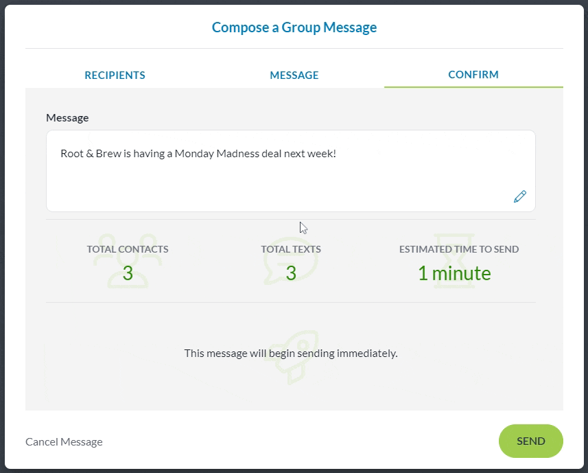 Sending Group Messages