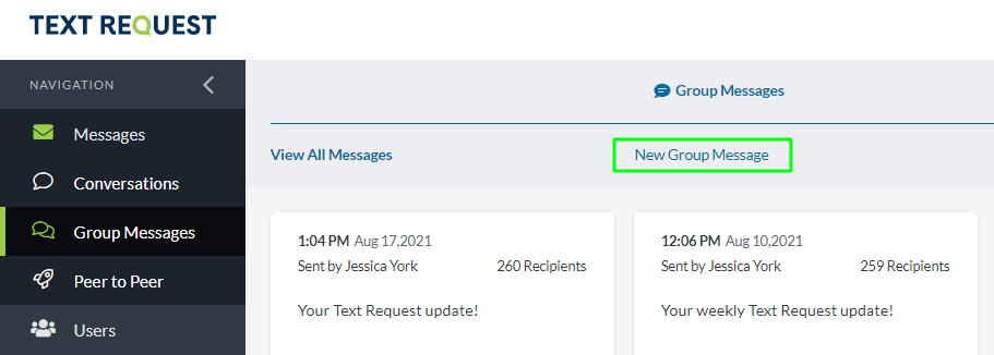 Sending a Message to a Group