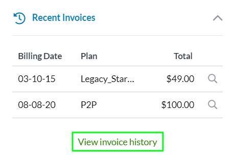 Payments and Invoices